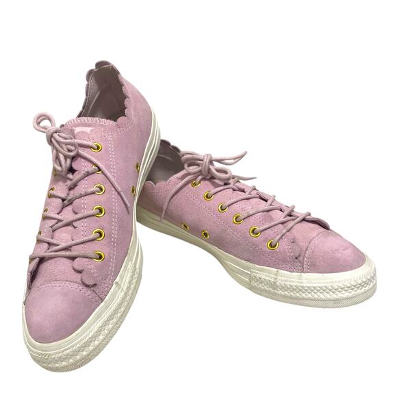 Converse | Shoes | Converse Chuck Taylor All Star Low Frilly Thrills ...